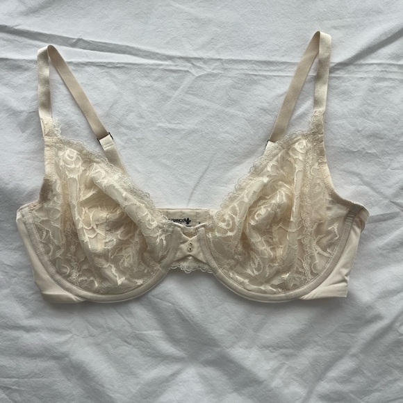 Lily of France | Intimates & Sleepwear | Lily Of France Cream Lace ...